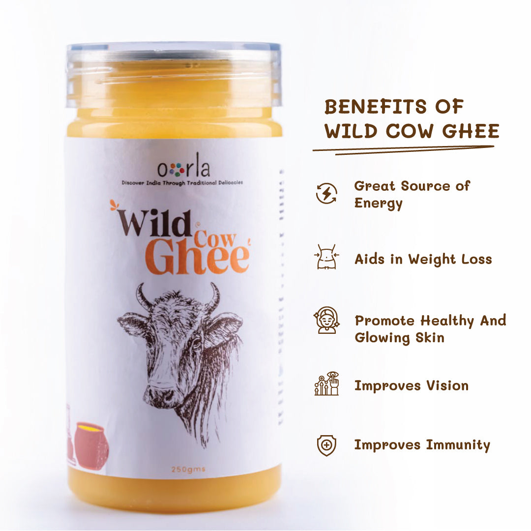 Wild Cow Ghee | Traditional Wild Milk Ghee from Oorla
