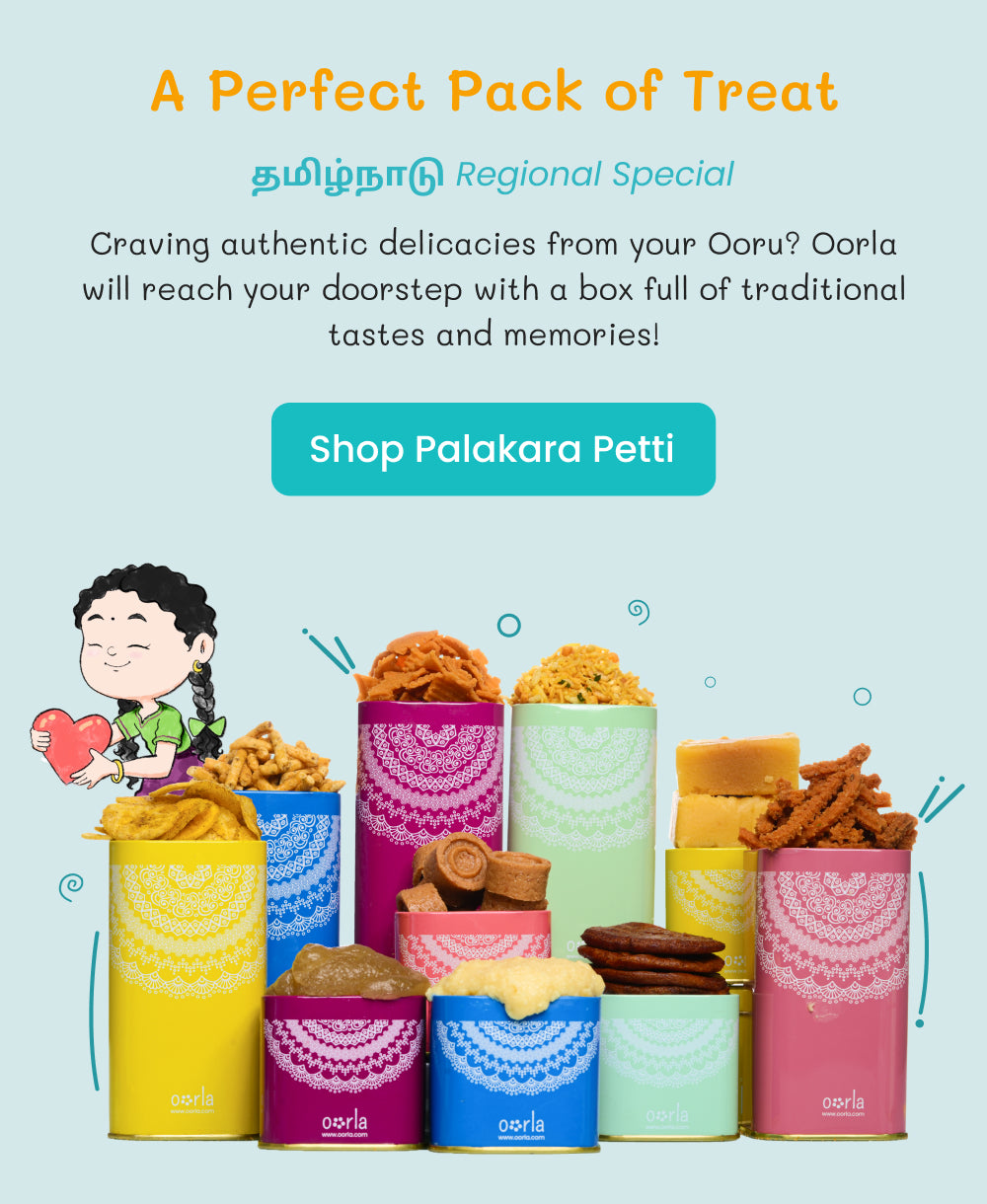Oorla - Traditional Indian Sweets, Snacks & Groceries Online