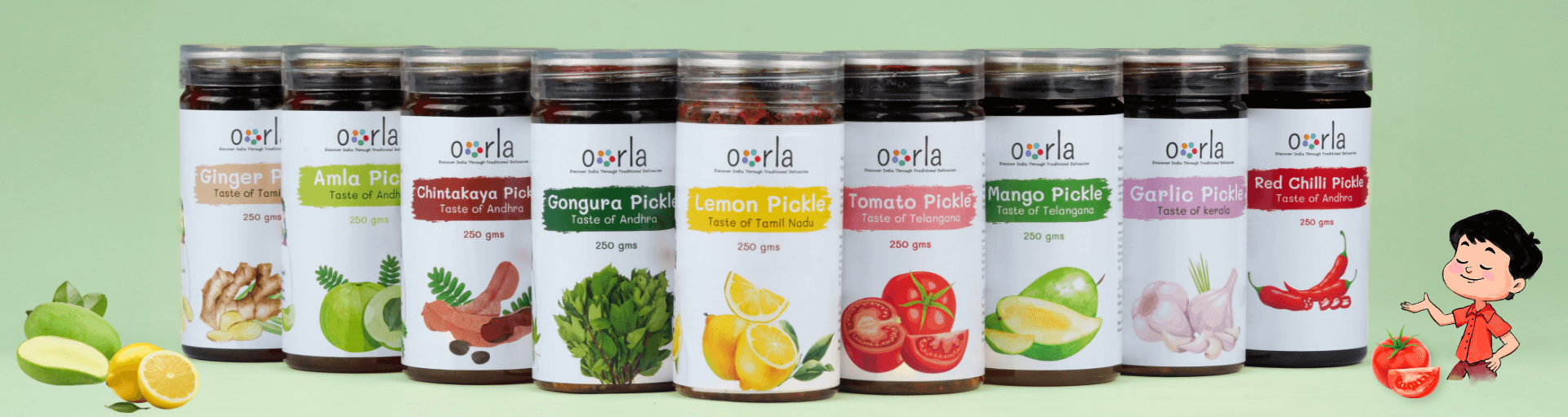 Buy Pickles from South India - Homemade and Authentic – Oorla