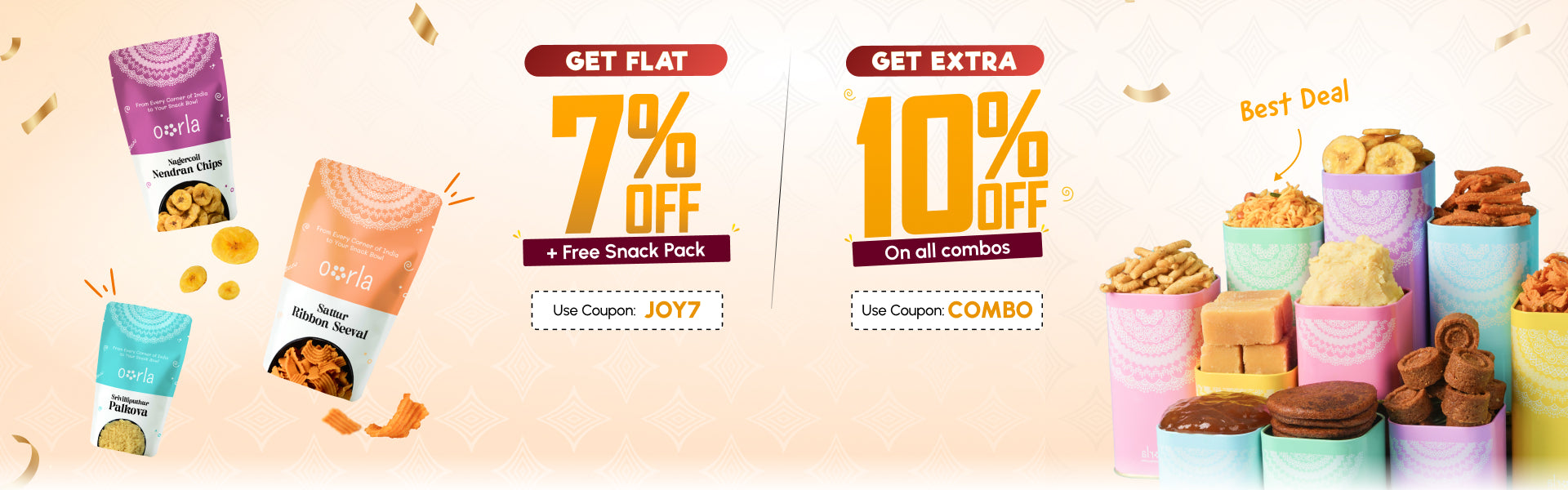 Oorla - Authentic Traditional Sweets & Snacks Online