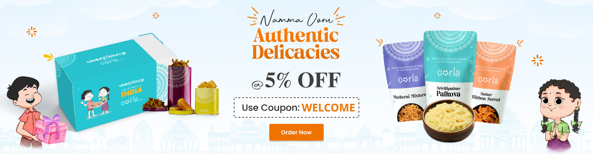 Oorla - Authentic Traditional Sweets & Snacks Online