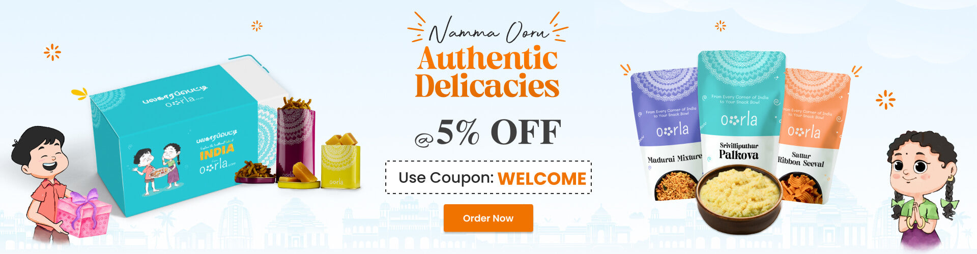 Oorla - Authentic Traditional Sweets & Snacks Online
