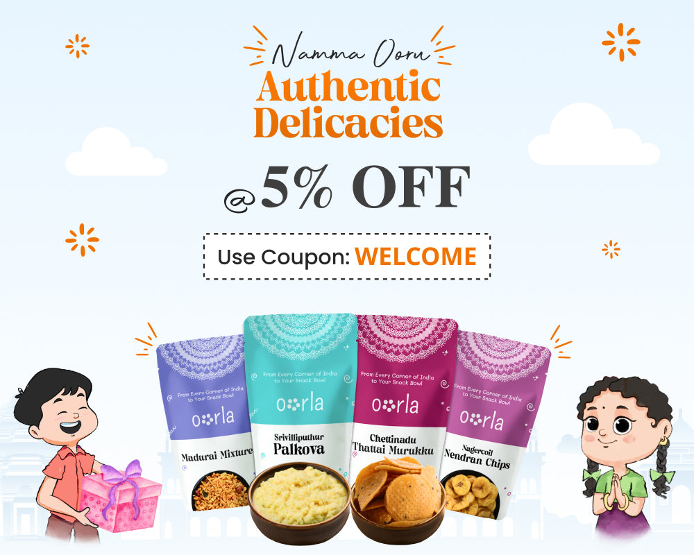 Traditional Tamil Nadu Sweets & Snacks | Buy Online at Oorla