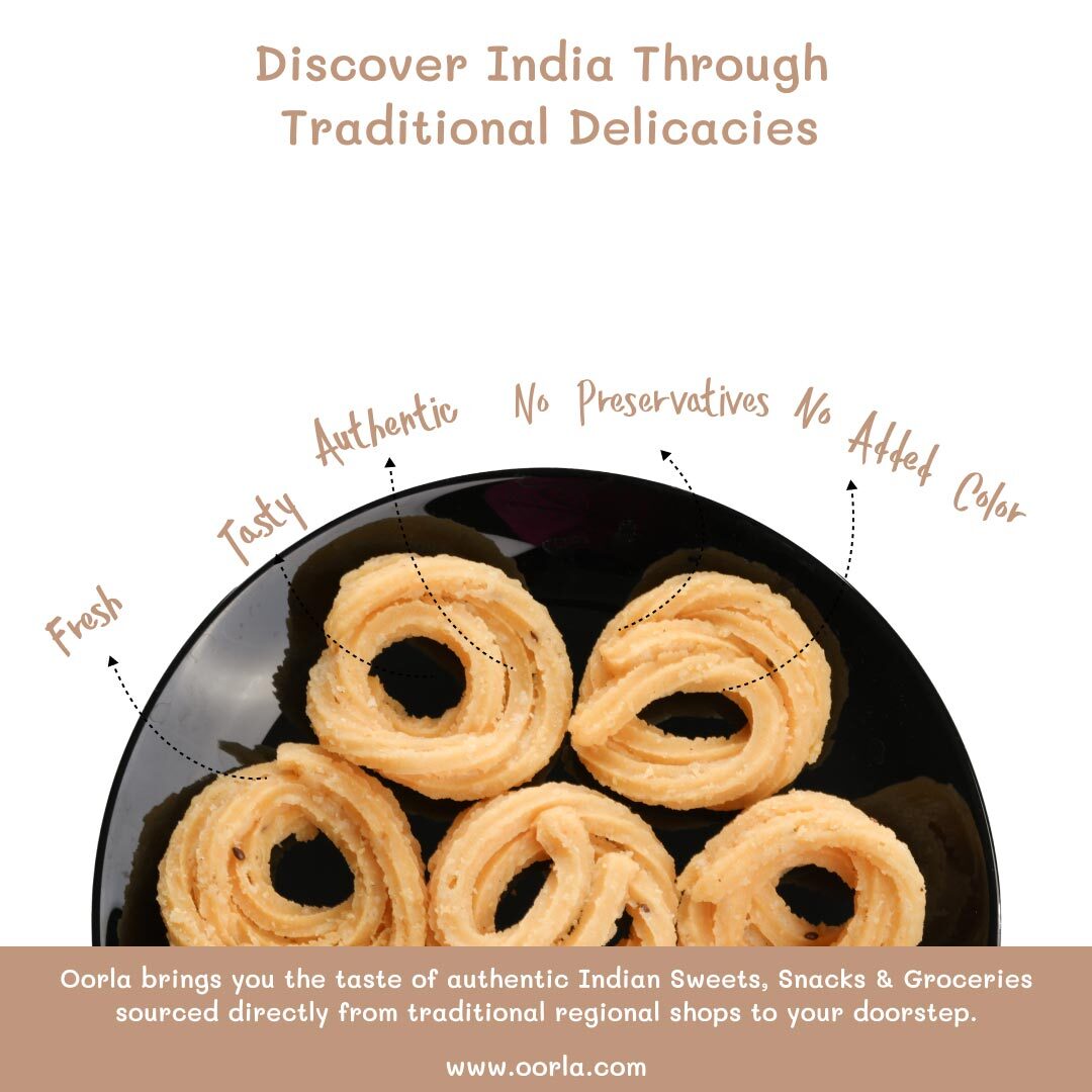 Manapparai Murukku - Traditional Tamil Snacks Online – Oorla