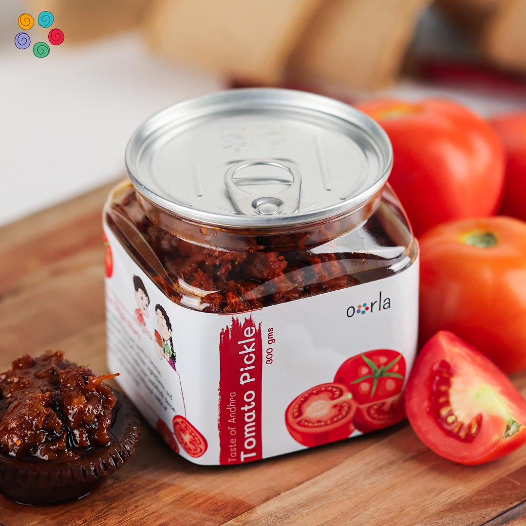 Buy Andhra Tomato Pickle Online - Tangy Delight | Oorla