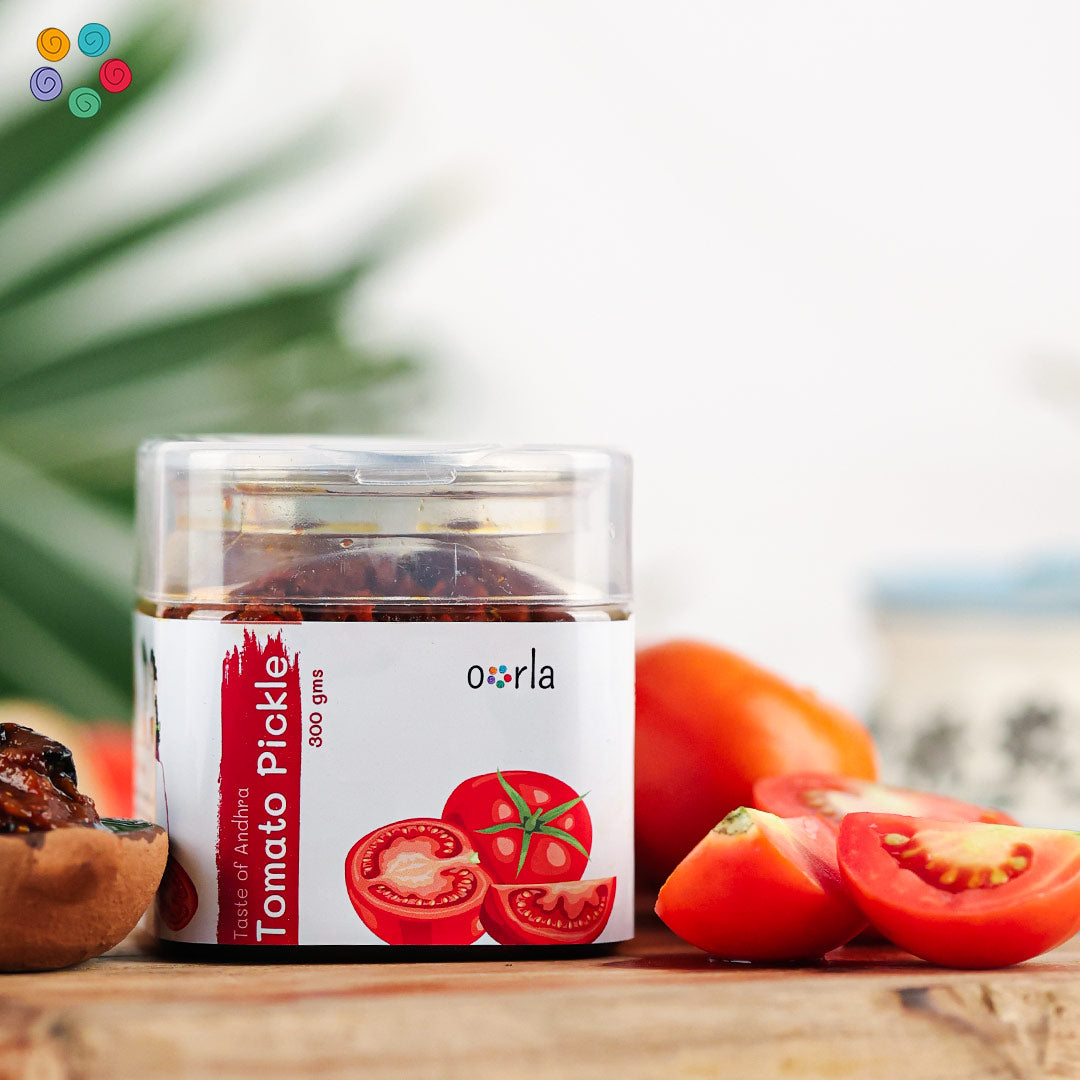Buy Andhra Tomato Pickle Online - Tangy Delight | Oorla